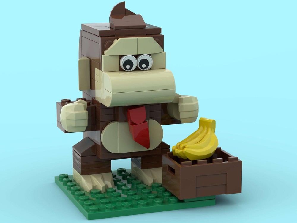 LEGO MOC Donkey Kong (Mario Series) by Puremadness | Rebrickable ...