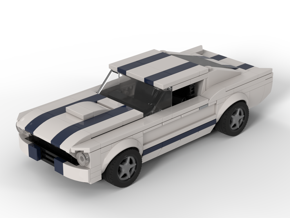 LEGO MOC Mustang Fastback 350R 8w by Linse | Rebrickable - Build with LEGO