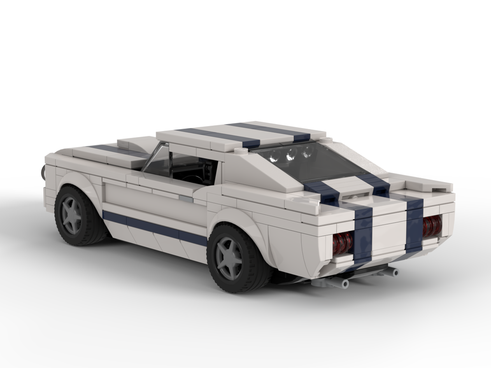 LEGO MOC Mustang Fastback 350R 8w by Linse | Rebrickable - Build with LEGO