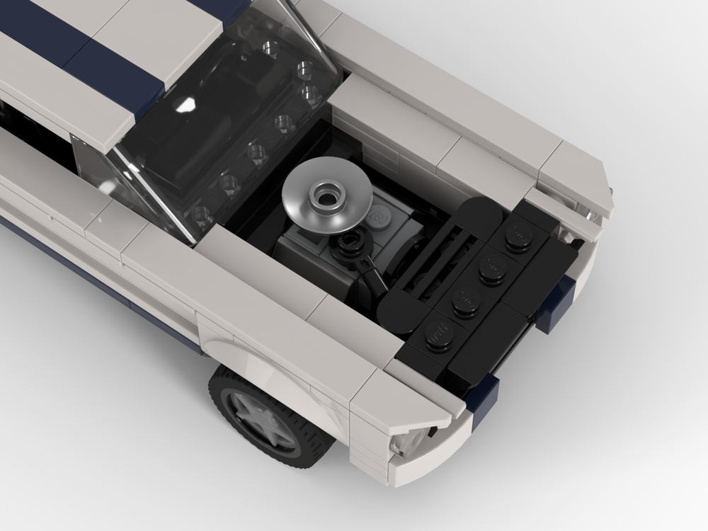 LEGO MOC Mustang Fastback 350R 8w by Linse | Rebrickable - Build with LEGO