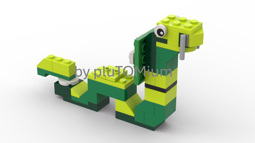 LEGO MOC Snake (LEGO 11007 Alternate) by pluTOMium | Rebrickable ...