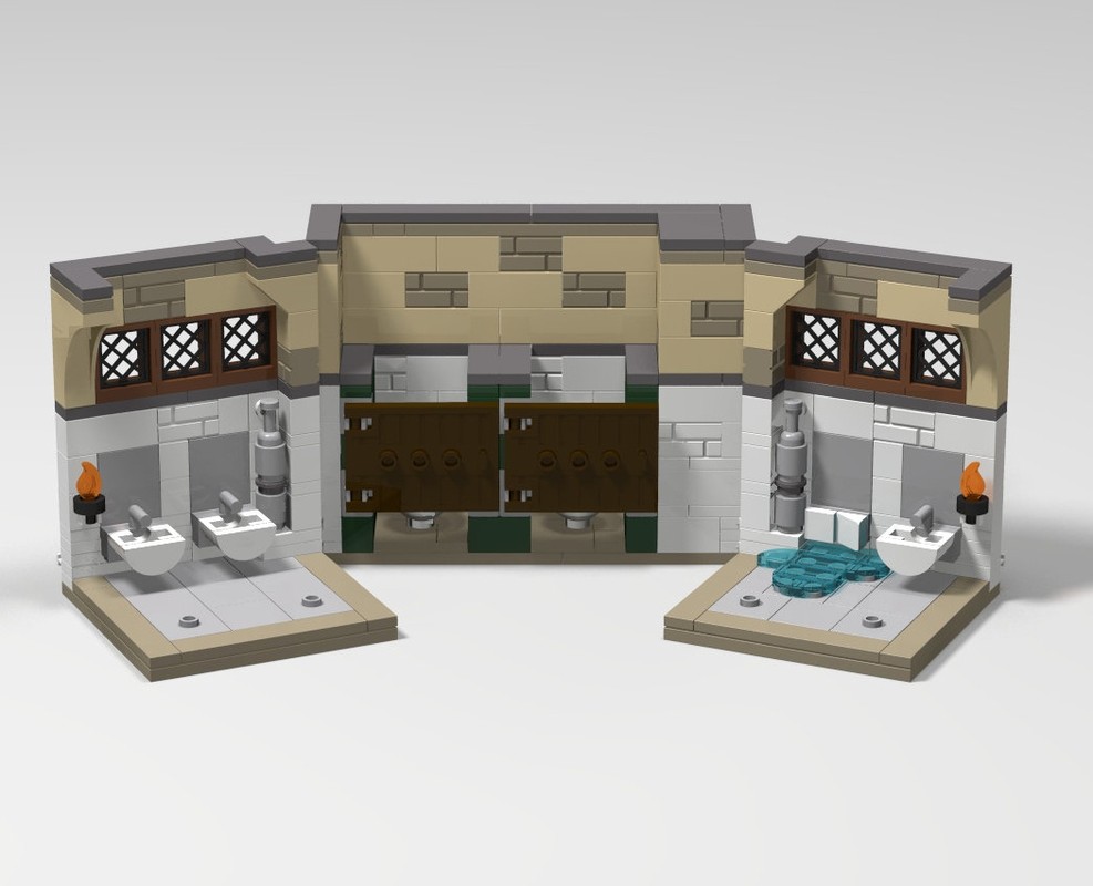 LEGO MOC Hogwarts: Bathroom (Modular 2024/25) by _built_by_niki ...
