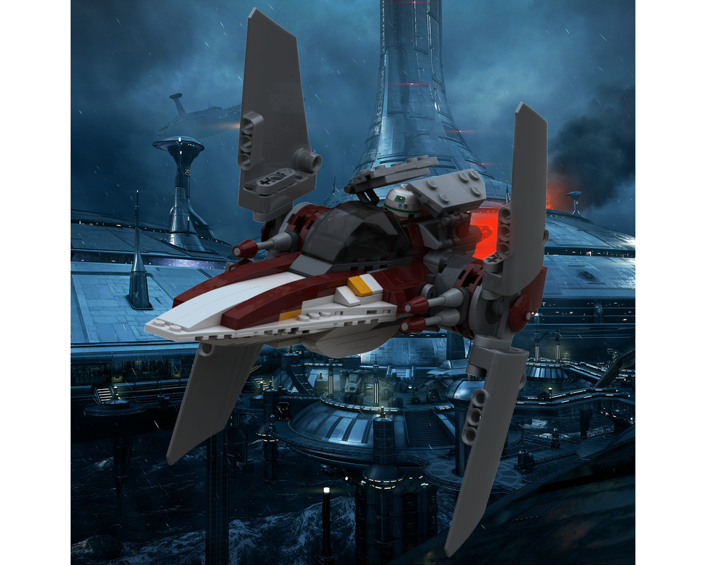 LEGO MOC-20666 V-Wing Starfighter (Star Wars 2019) | Rebrickable ...