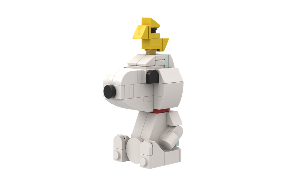 LEGO MOC Snoopy by Jappelsap98 | Rebrickable - Build with LEGO