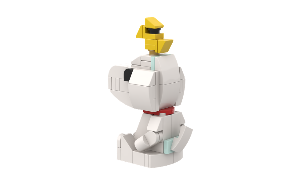 LEGO MOC Snoopy by Jappelsap98 | Rebrickable - Build with LEGO
