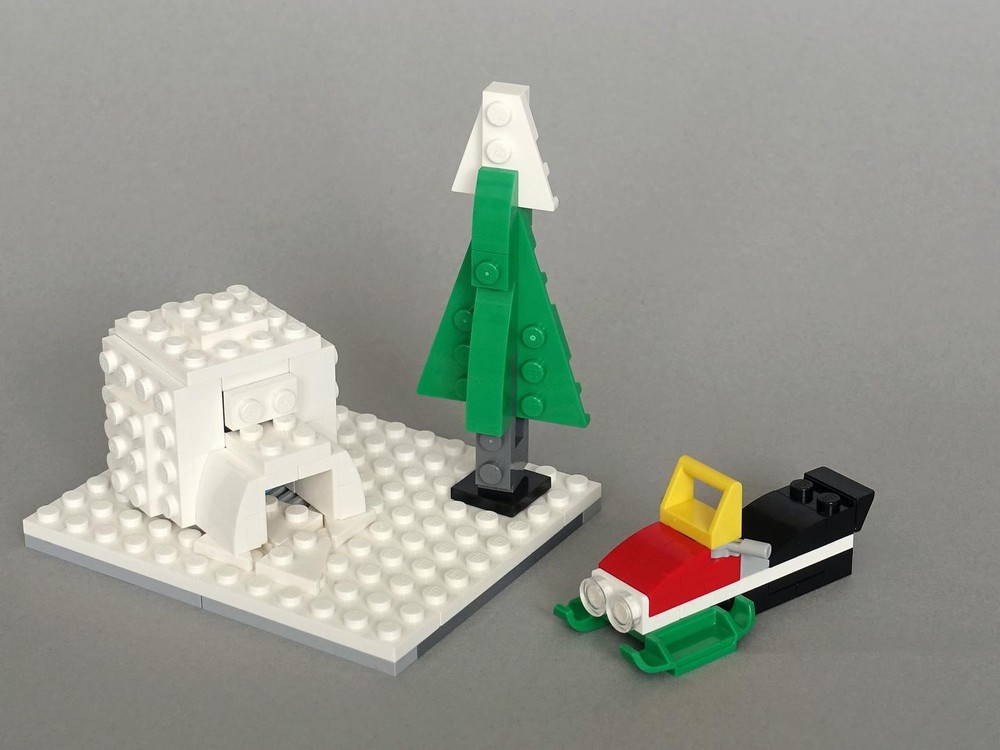 Lego Moc 31113 Winter Scene By Tomik Rebrickable Build With Lego