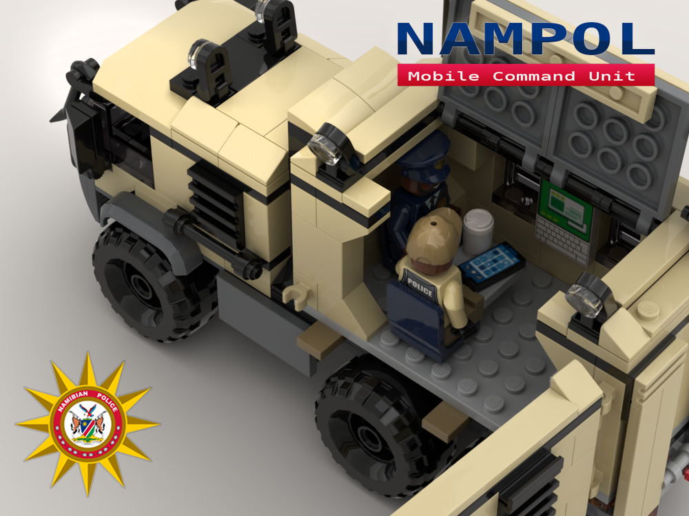 Lego Moc Nampol Mobile Command Unit By Whopper Rebrickable Build