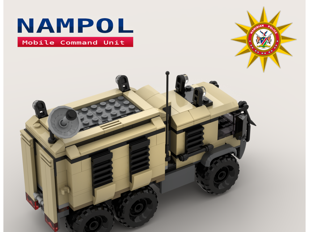 Lego Moc Nampol Mobile Command Unit By Whopper Rebrickable Build