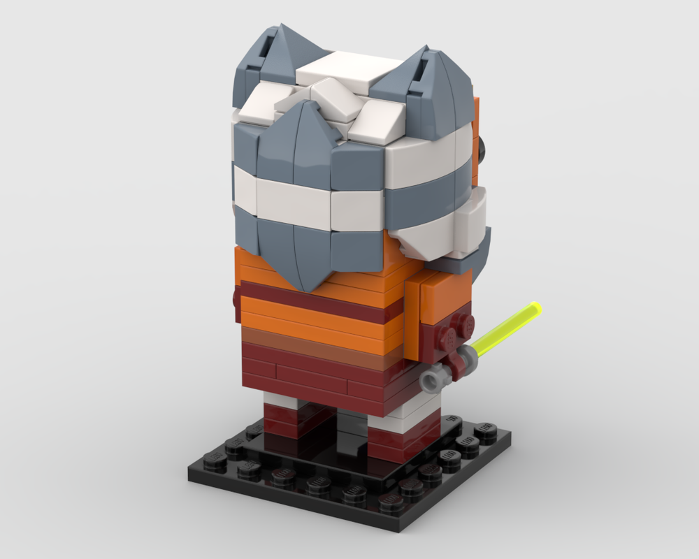 LEGO MOC-206676 Ahsoka BrickHeadz by ccffpt | Rebrickable - Build with LEGO
