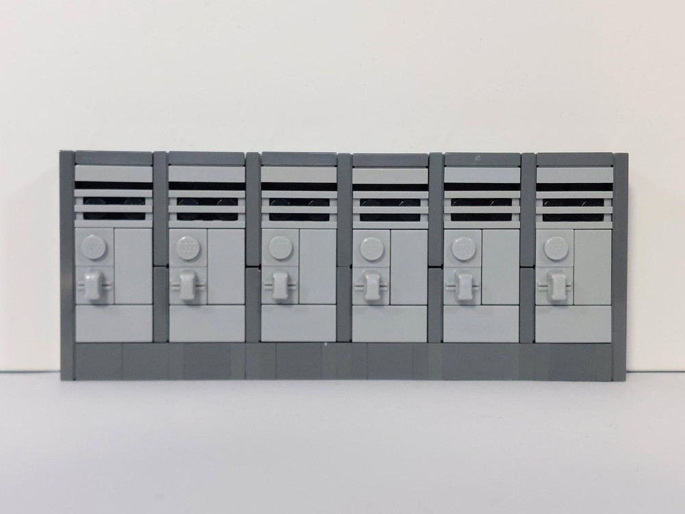 LEGO MOC-206680 Lockers - minifigure scale by ingrids | Rebrickable ...