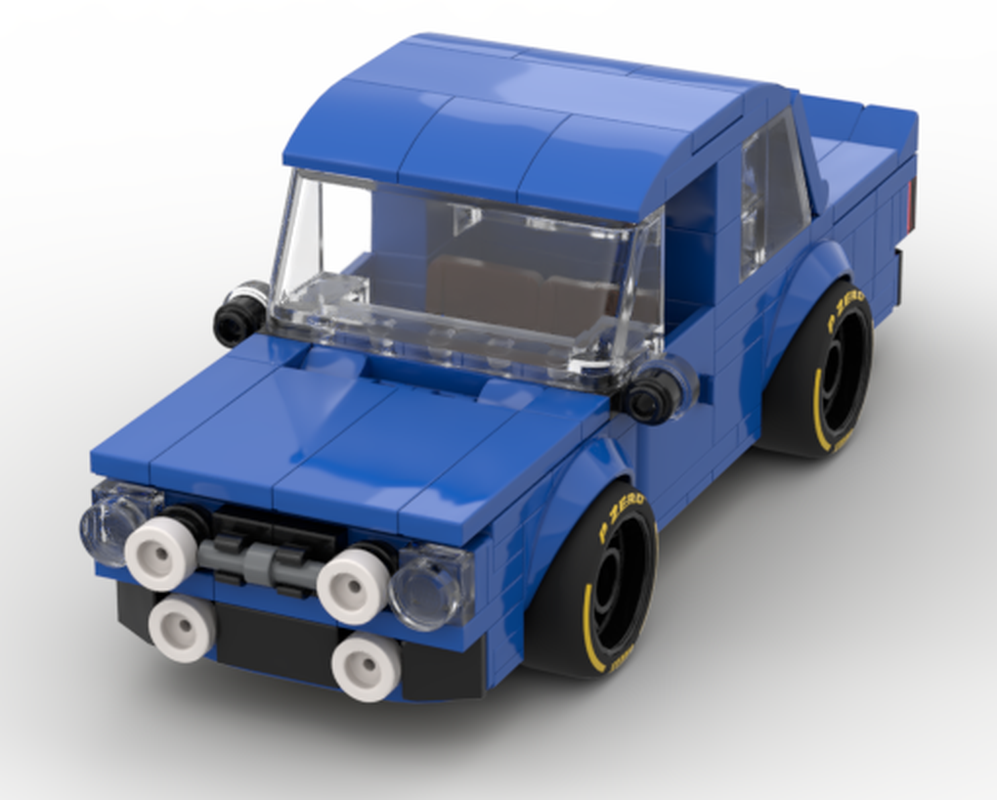 LEGO MOC Ford escort by EBbuilds | Rebrickable - Build with LEGO