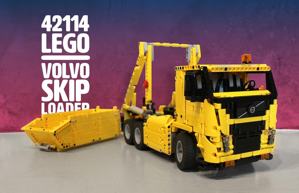 LEGO MOC 42114 VOLVO skip loader by Janek_rysuje | Rebrickable - Build ...