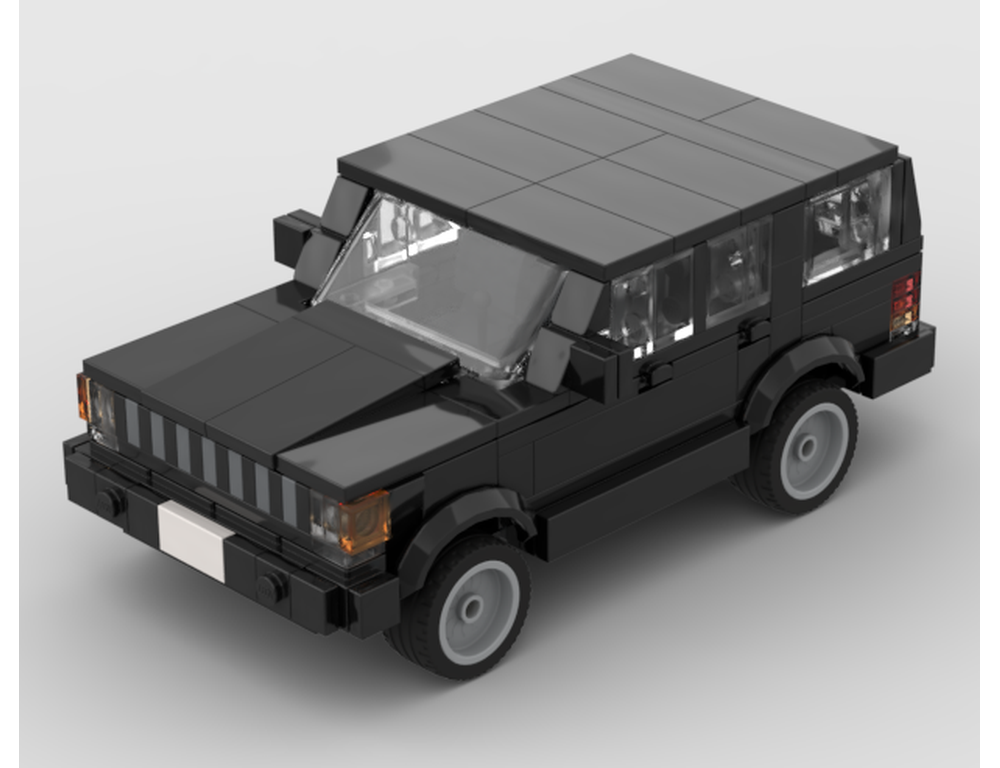 Lego Moc Jeep Cherokee Xj 4 Door By Bowtiedturismo Rebrickable