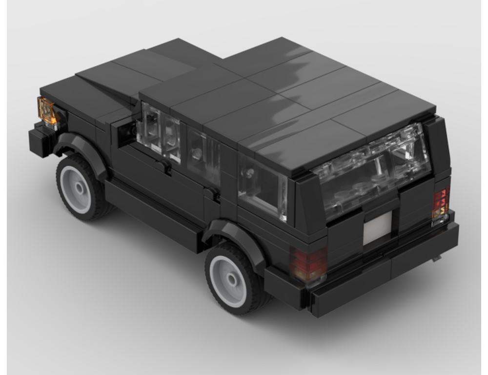 Lego Moc Jeep Cherokee Xj 4 Door By Bowtiedturismo Rebrickable