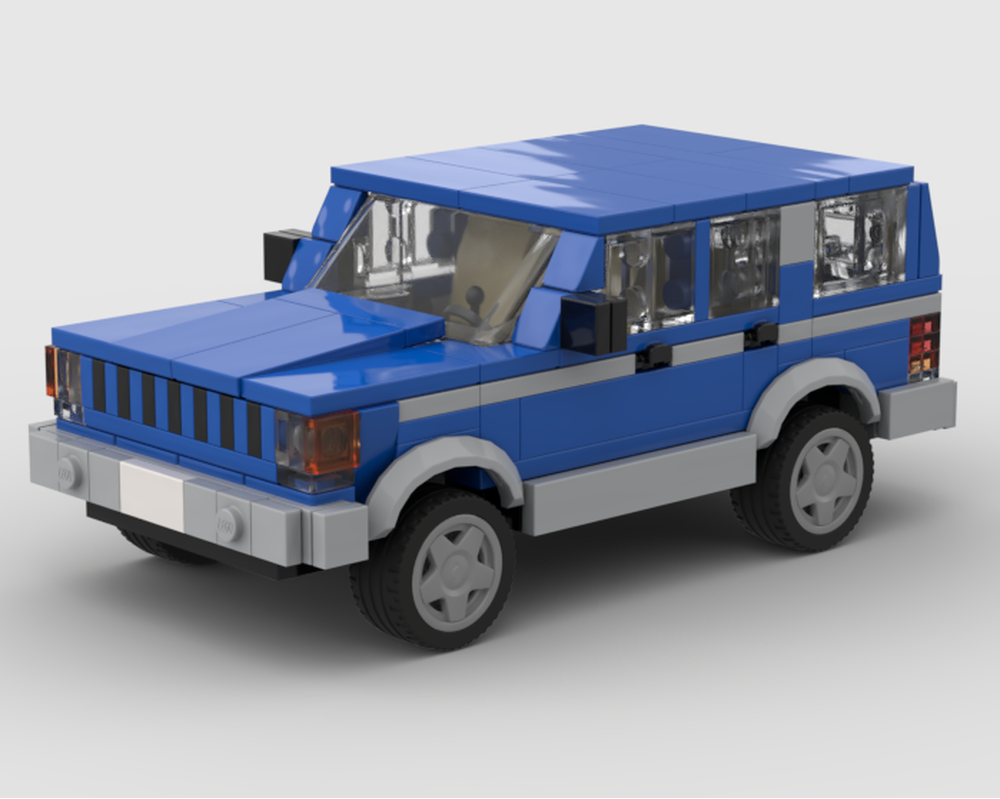 LEGO MOC Jeep Cherokee XJ 4 door by BowTiedTurismo | Rebrickable ...