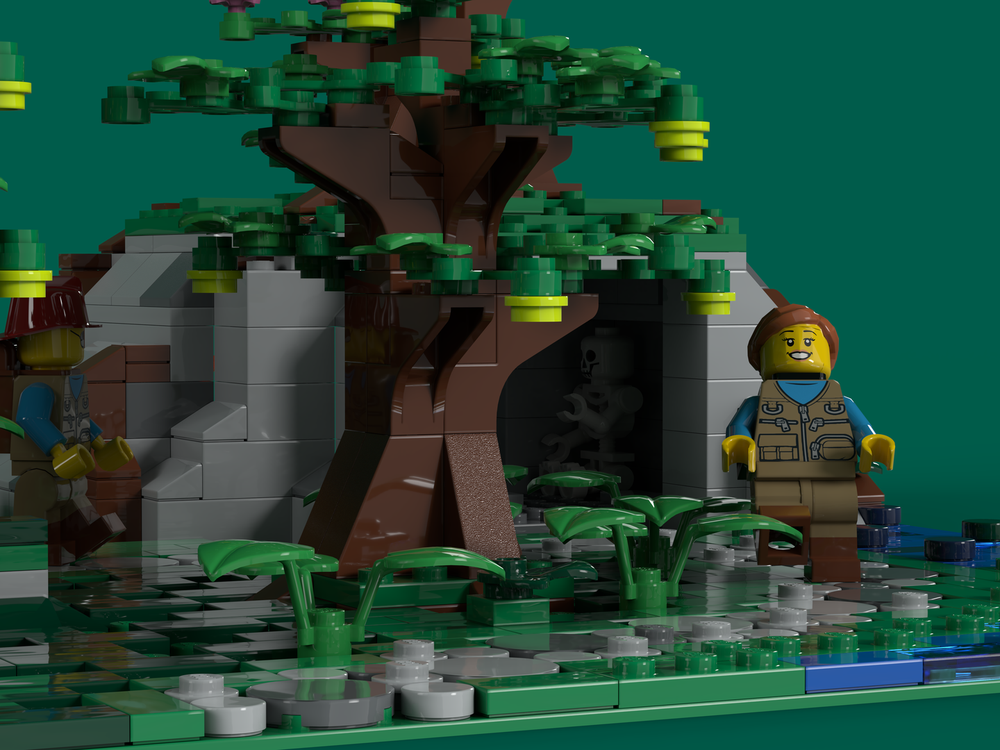 LEGO MOC Forest Hike by YellowDonut | Rebrickable - Build with LEGO