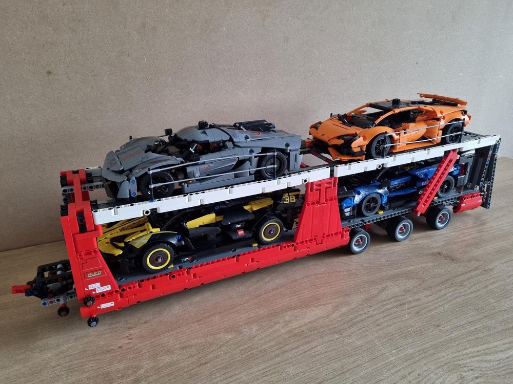 LEGO MOC auto transport trailer for auto transport truck 42098 by KoenW ...