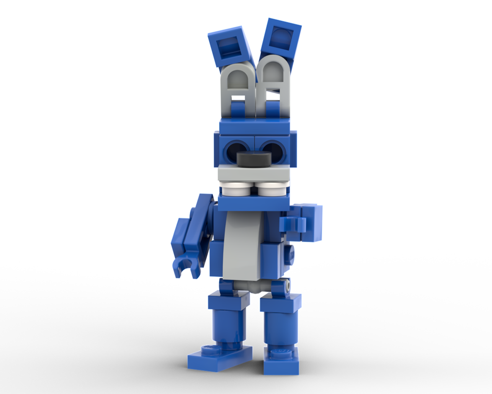 LEGO MOC FNaF 1 Bonnie by CodaCytro | Rebrickable - Build with LEGO