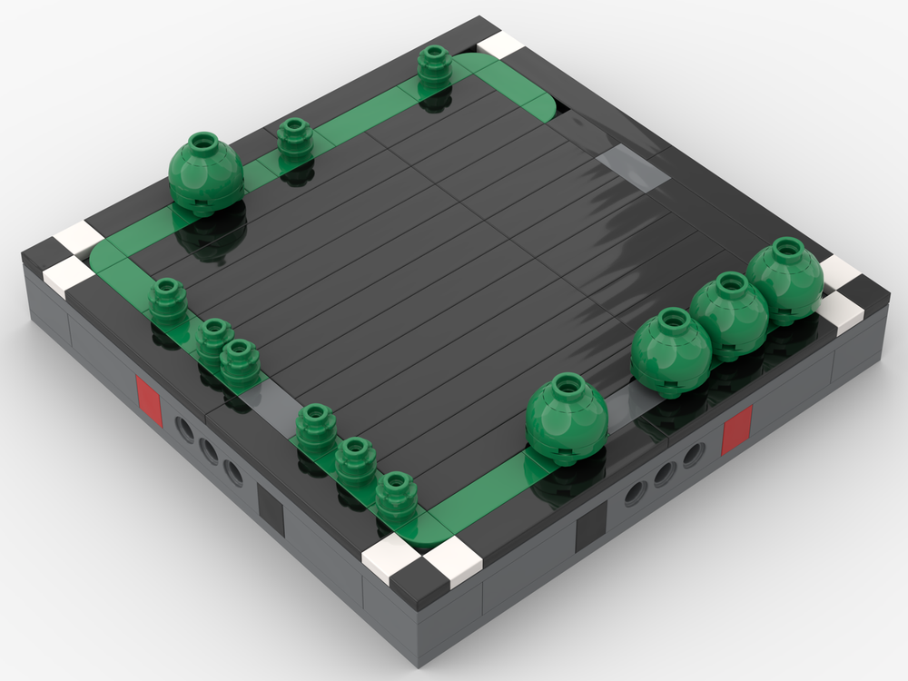 LEGO MOC Parking Lot at Rusk and Chartres by iambriguy | Rebrickable ...