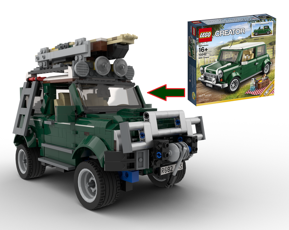 LEGO MOC Suzuki Jimny - Alt Build of Mini Cooper 10242-1 first edition ...