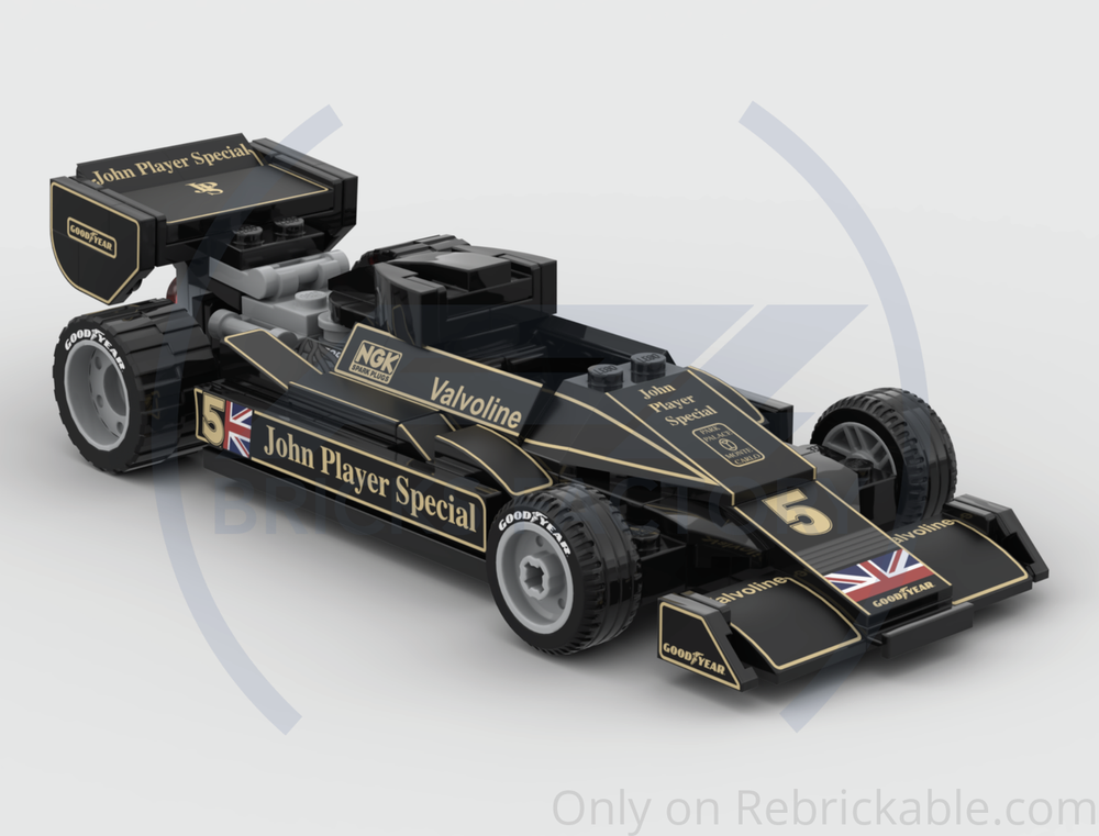 LEGO MOC F1 Lotus 78 by Pit Lane Bricks Factory | Rebrickable - Build ...