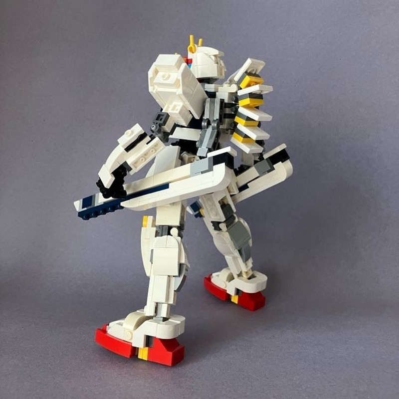 LEGO MOC MF-017 Gundam F-91 by TheLegoGuy31 | Rebrickable - Build with LEGO