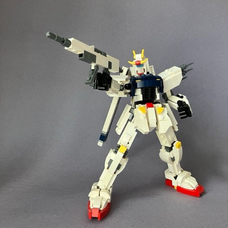 LEGO MOC MF-017 Gundam F-91 by TheLegoGuy31 | Rebrickable - Build with LEGO