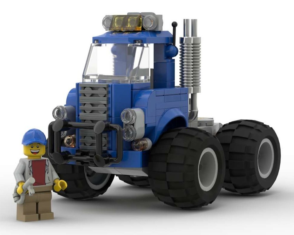 LEGO MOC Big-Rig by Kraken71abc | Rebrickable - Build with LEGO