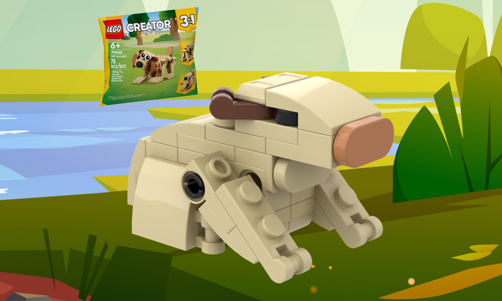 LEGO MOC-206714 Capybara by Jappelsap98 | Rebrickable - Build with LEGO