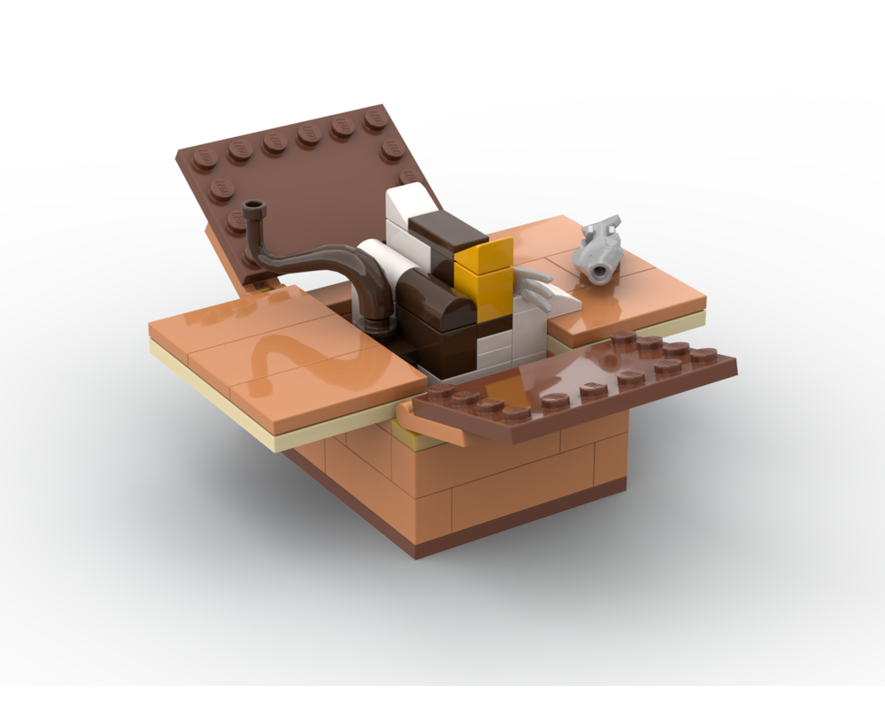 LEGO MOC Cat in a box by EVA001 | Rebrickable - Build with LEGO