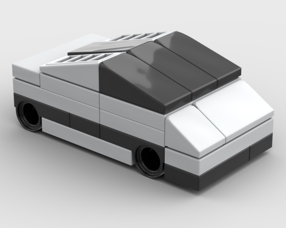 LEGO MOC-206722 Tesla Cybertruck (Update) by DLQuin™ | Rebrickable ...