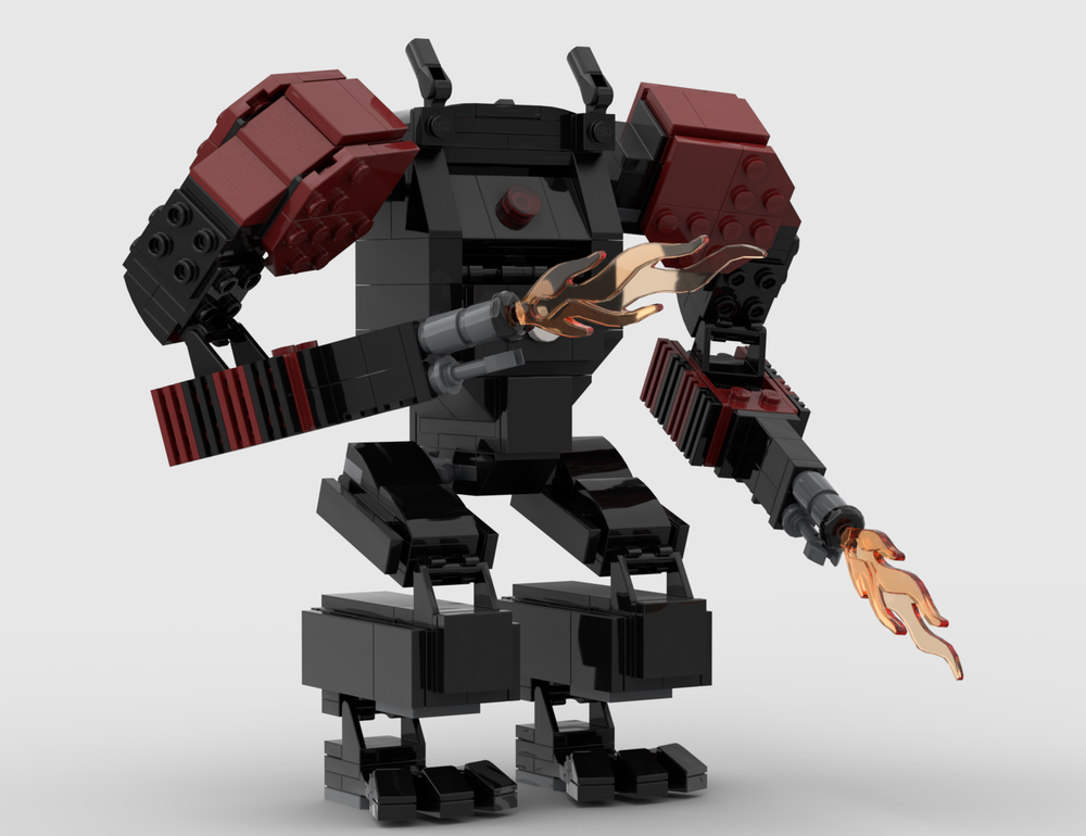 LEGO MOC Helldivers 2 automaton hulk by hothbuilder88 | Rebrickable ...