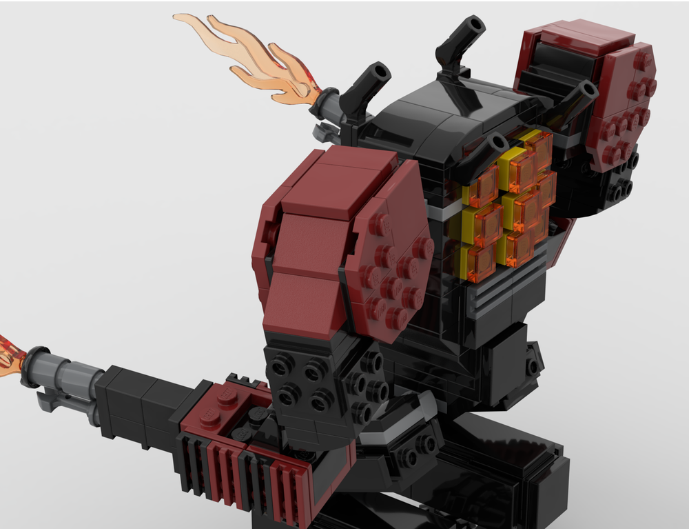 LEGO MOC Helldivers 2 automaton hulk by hothbuilder88 | Rebrickable ...