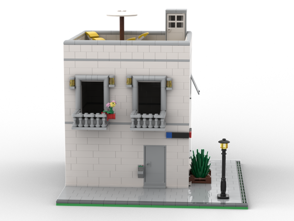 LEGO MOC Modular apartment in minifig scale by Viernes | Rebrickable ...