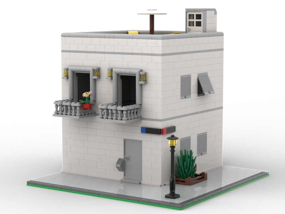 LEGO MOC Modular apartment in minifig scale by Viernes | Rebrickable ...