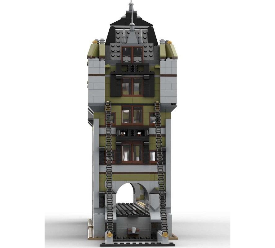 LEGO MOC Tower Bridge by Niouls | Rebrickable - Build with LEGO