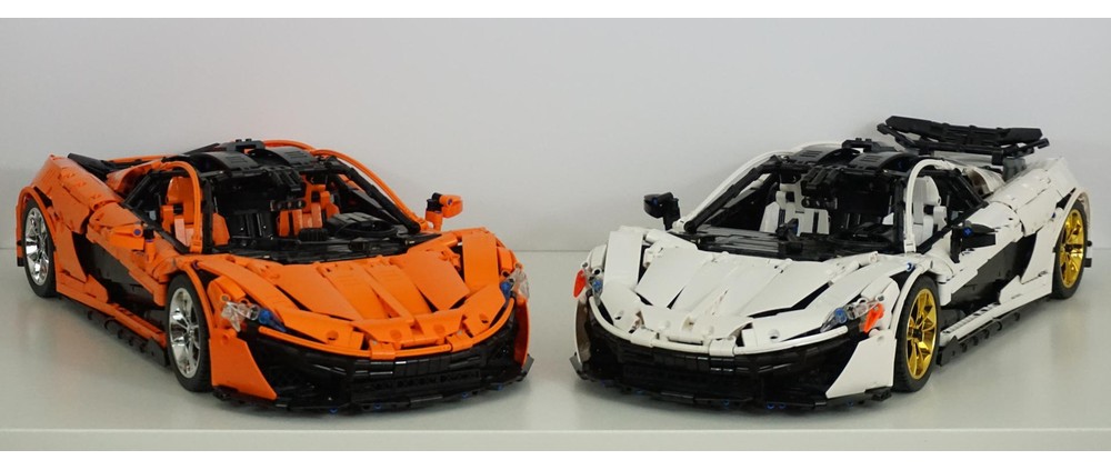 LEGO MOC P1 hypercar 1:8 - RC version only - by brunojj1 | Rebrickable ...