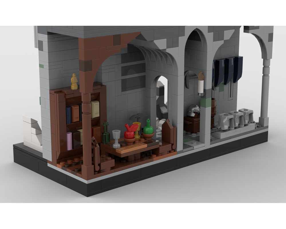 LEGO MOC D&D dwarf diorama by Polokot | Rebrickable - Build with LEGO