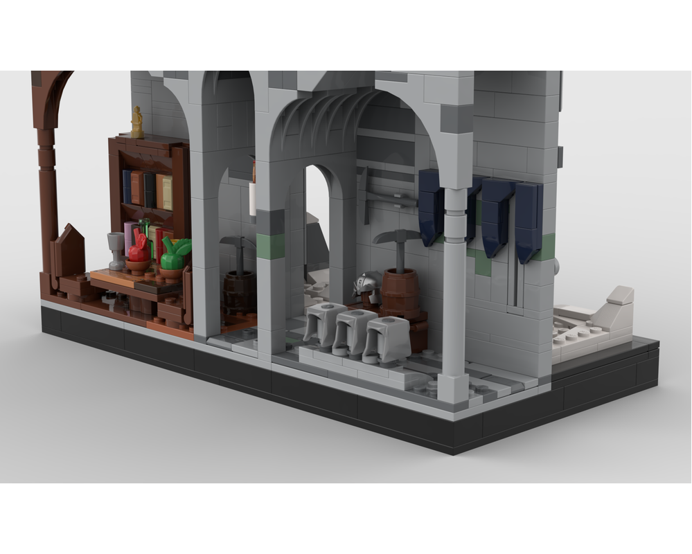 LEGO MOC D&D dwarf diorama by Polokot | Rebrickable - Build with LEGO