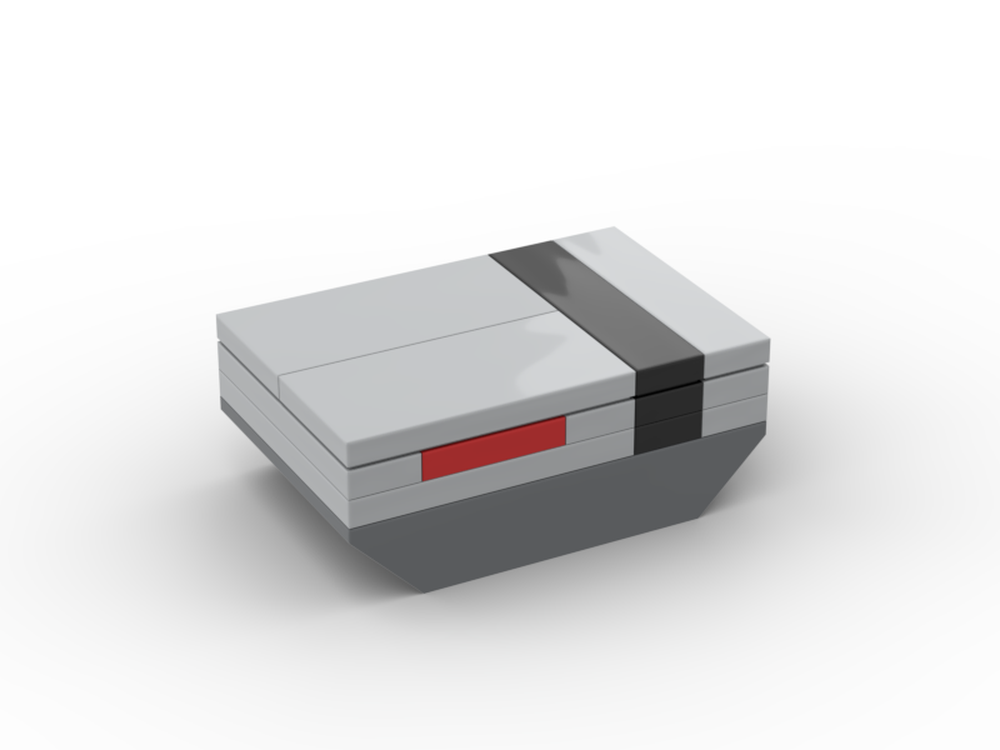 LEGO MOC Micro Nintendo NES by RetroRemake | Rebrickable - Build with LEGO