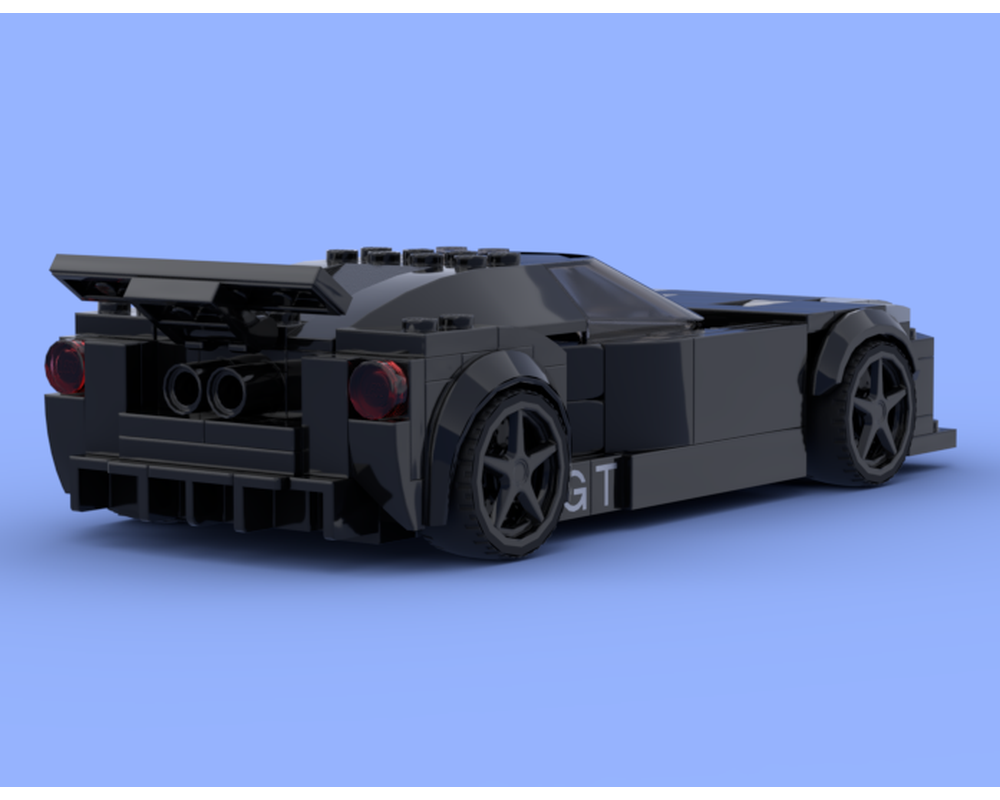 Lego Moc Ford Gt By Haydeez Rebrickable Build With Lego