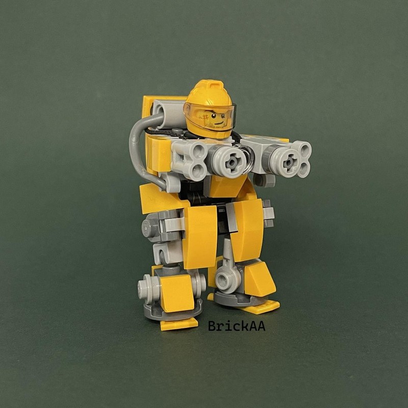 LEGO MOC Exo-frame Mark II by BrickAA | Rebrickable - Build with LEGO