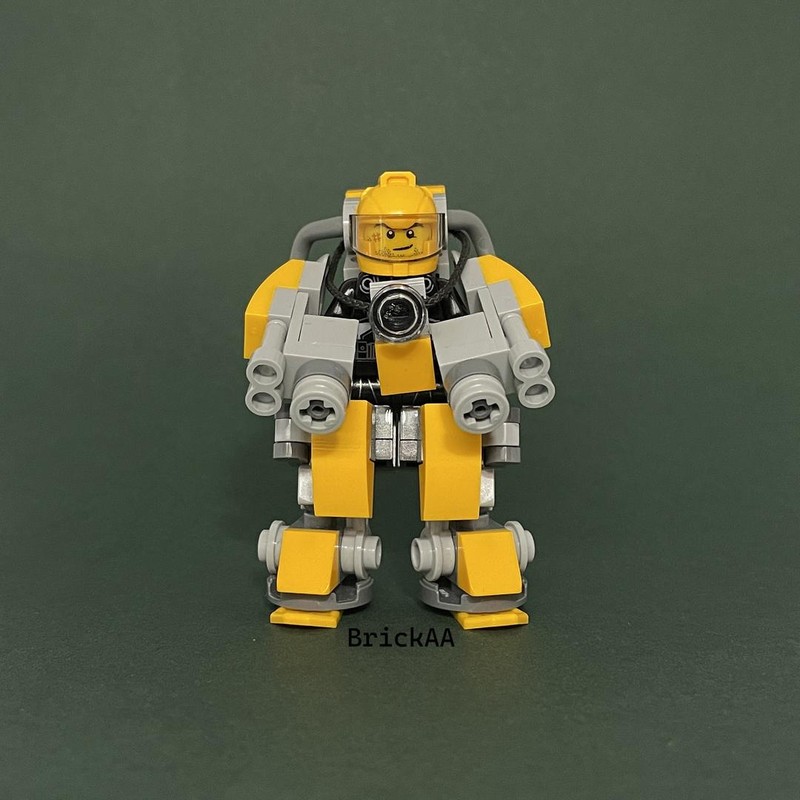 LEGO MOC Exo-frame Mark II by BrickAA | Rebrickable - Build with LEGO