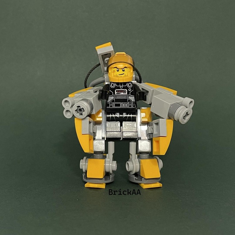 LEGO MOC Exo-frame Mark II by BrickAA | Rebrickable - Build with LEGO