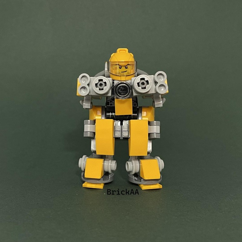 LEGO MOC Exo-frame Mark II by BrickAA | Rebrickable - Build with LEGO