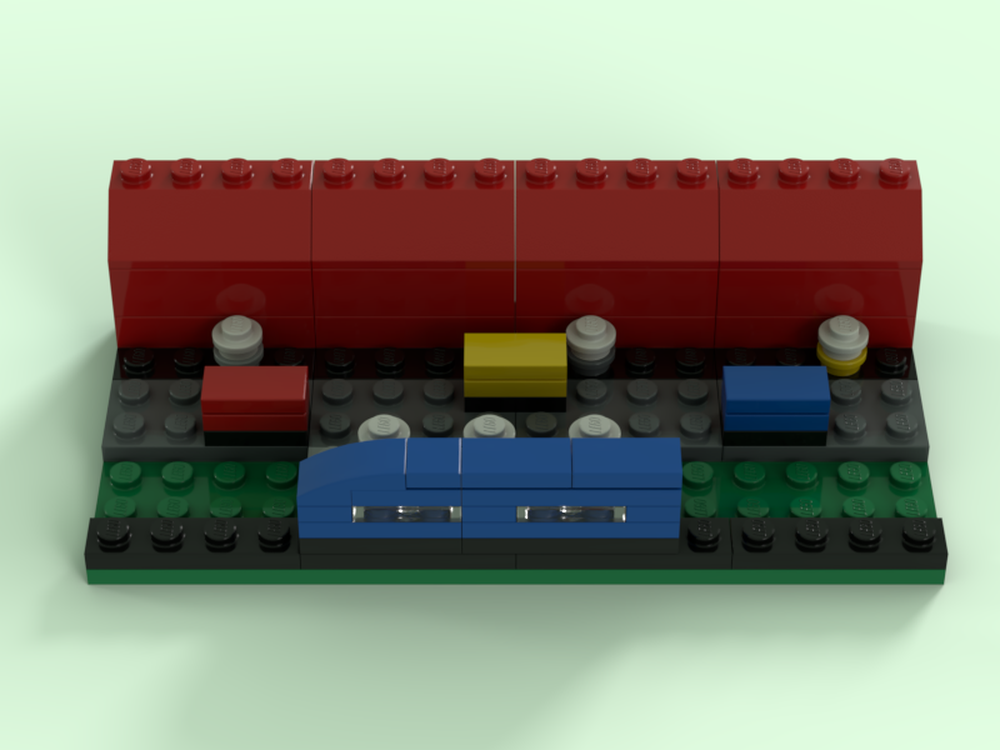 LEGO MOC Micro city by Autozout | Rebrickable - Build with LEGO