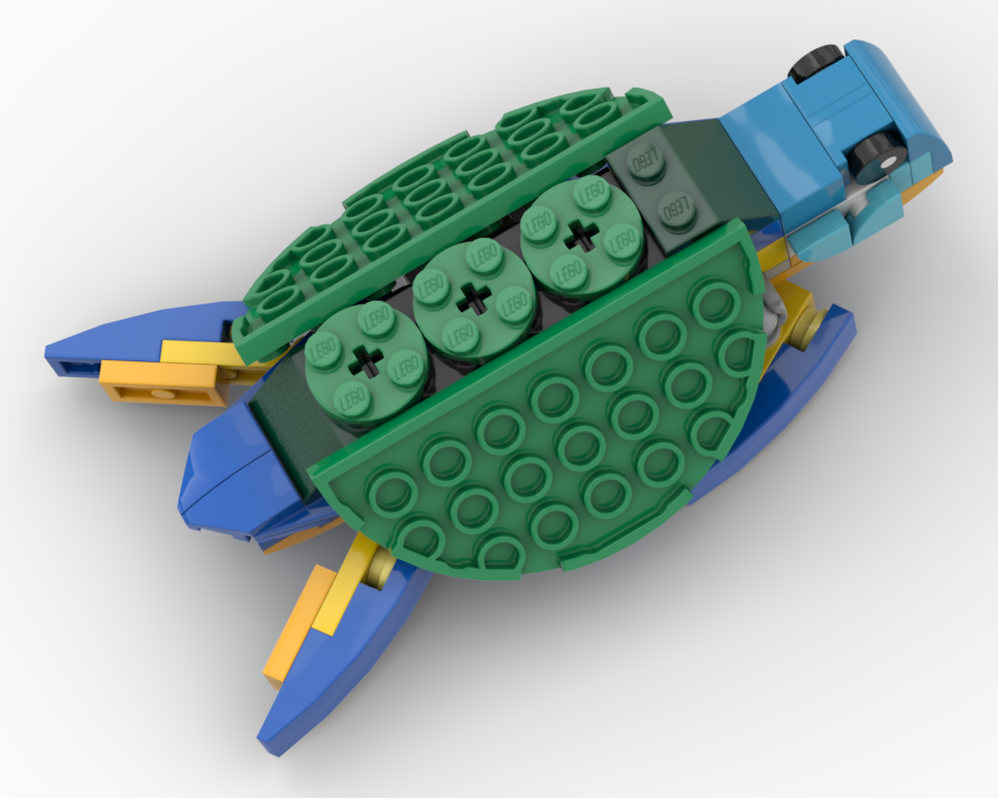 LEGO MOC 31136 turtle by maratus | Rebrickable - Build with LEGO