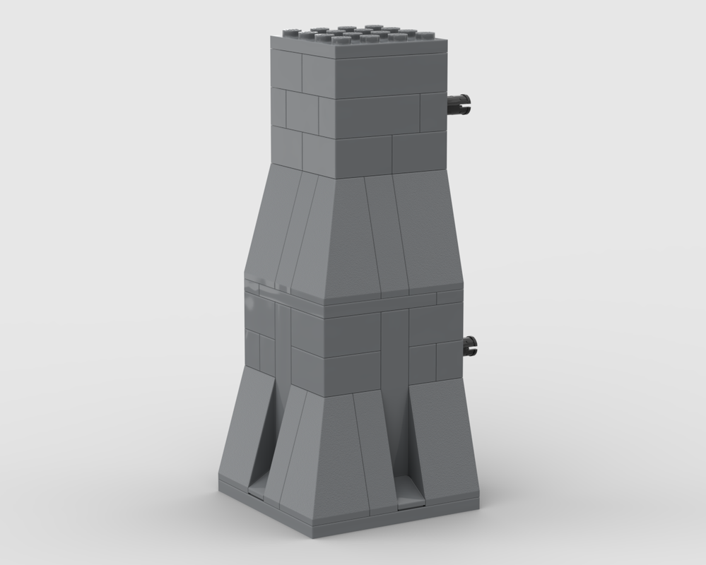 LEGO MOC Imperial Wall - Outside Corner by mmskywalker | Rebrickable ...