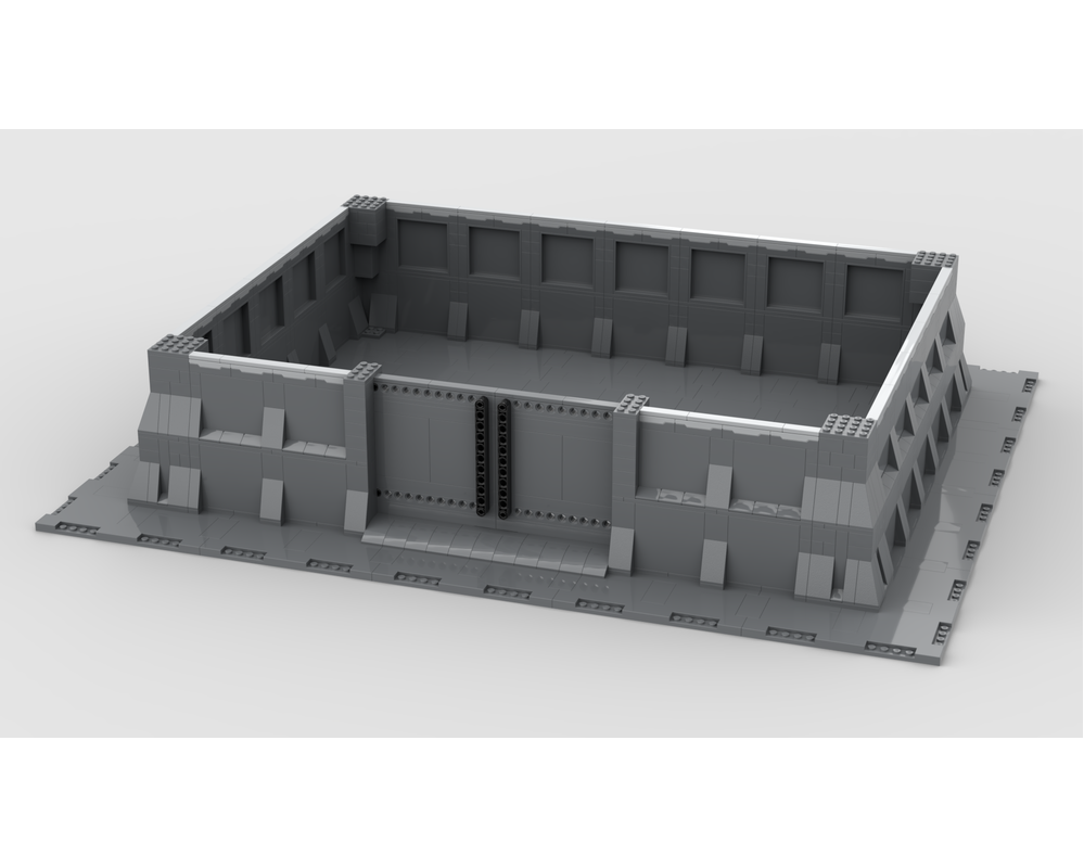 LEGO MOC Imperial Wall - Outside Corner by mmskywalker | Rebrickable ...