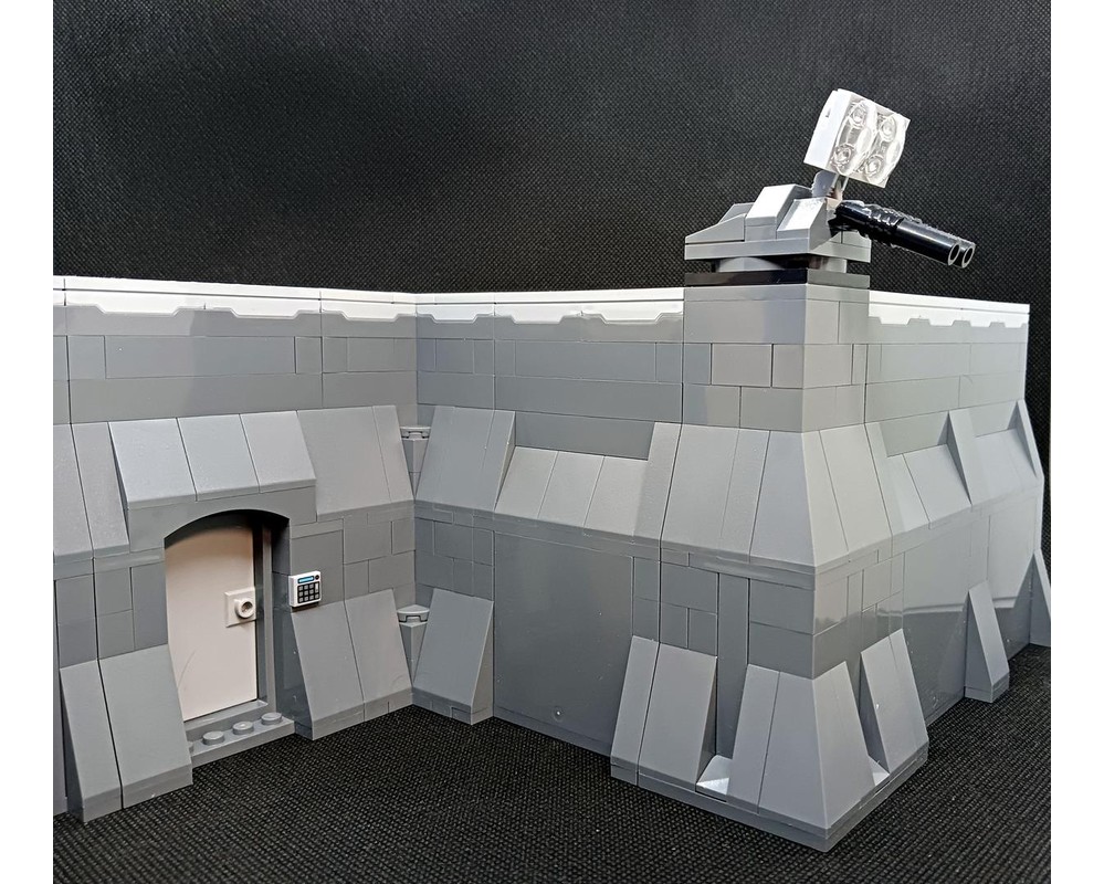 LEGO MOC Imperial Wall - Outside Corner by mmskywalker | Rebrickable ...